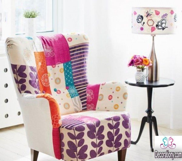 Creative Patchwork Chair Design For The Living room | Decor Or Design