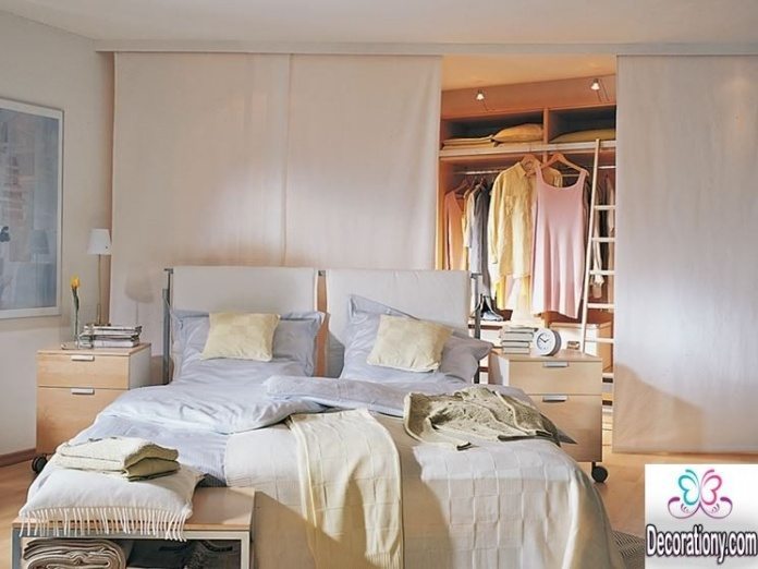 13 Creative Walk in Wardrobe Behind Bed Designs | Decor Or Design