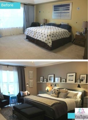 Inspirational Bedroom Makeover Before and After Ideas | Decor Or Design