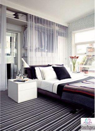 13 Creative Walk in Wardrobe Behind Bed Designs | Decor Or Design