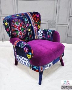 Creative Patchwork Chair Design For The Living room | Decor Or Design