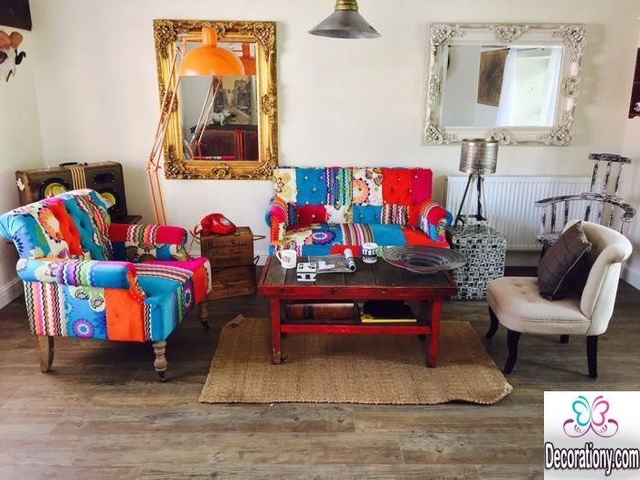 Creative Patchwork Chair Design For The Living room | Decor Or Design