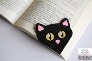 How to make a cute corner bookmarks DIY step by step | Decor Or Design