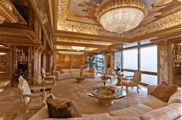 10 Shocking Facts About Donald Trump's House Interior | Decor Or Design