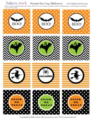 Printable Halloween Decorations - Free Printables! | Decor Or Design