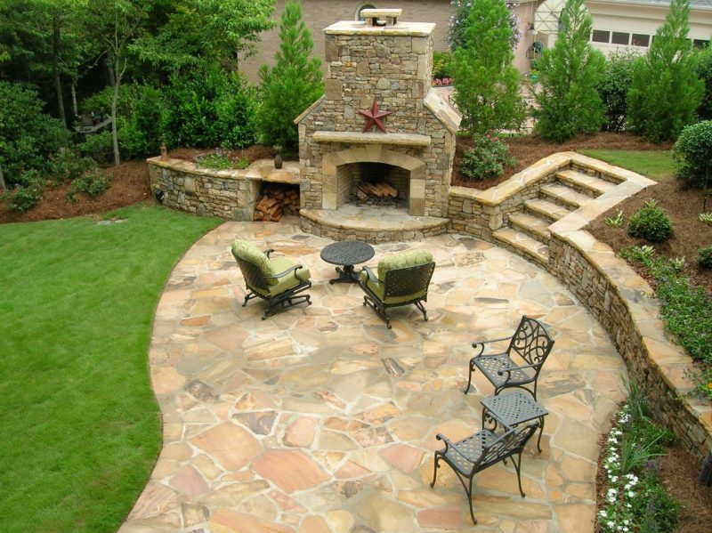 20 Exclusive Stone Patio Designs & Patterns Guide | Decor Or Design