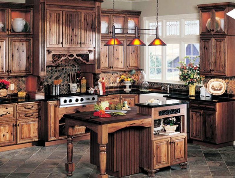 25 Rustic Kitchen Cabinets Ideas for 2018 | Decor Or Design