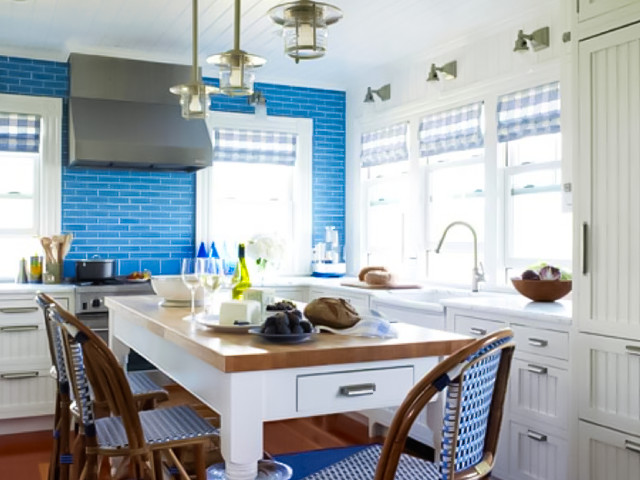 Blue Kitchen Walls Ideas for 2018 | Decor Or Design